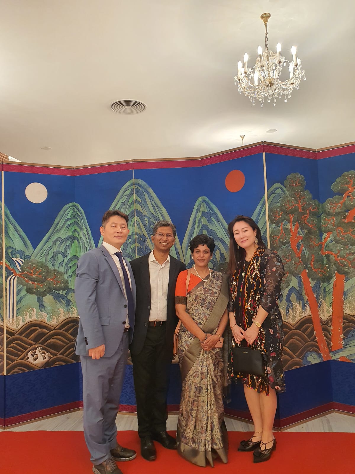 Meet-up at Korean National Day Celebration in India (14 October 2022 ...