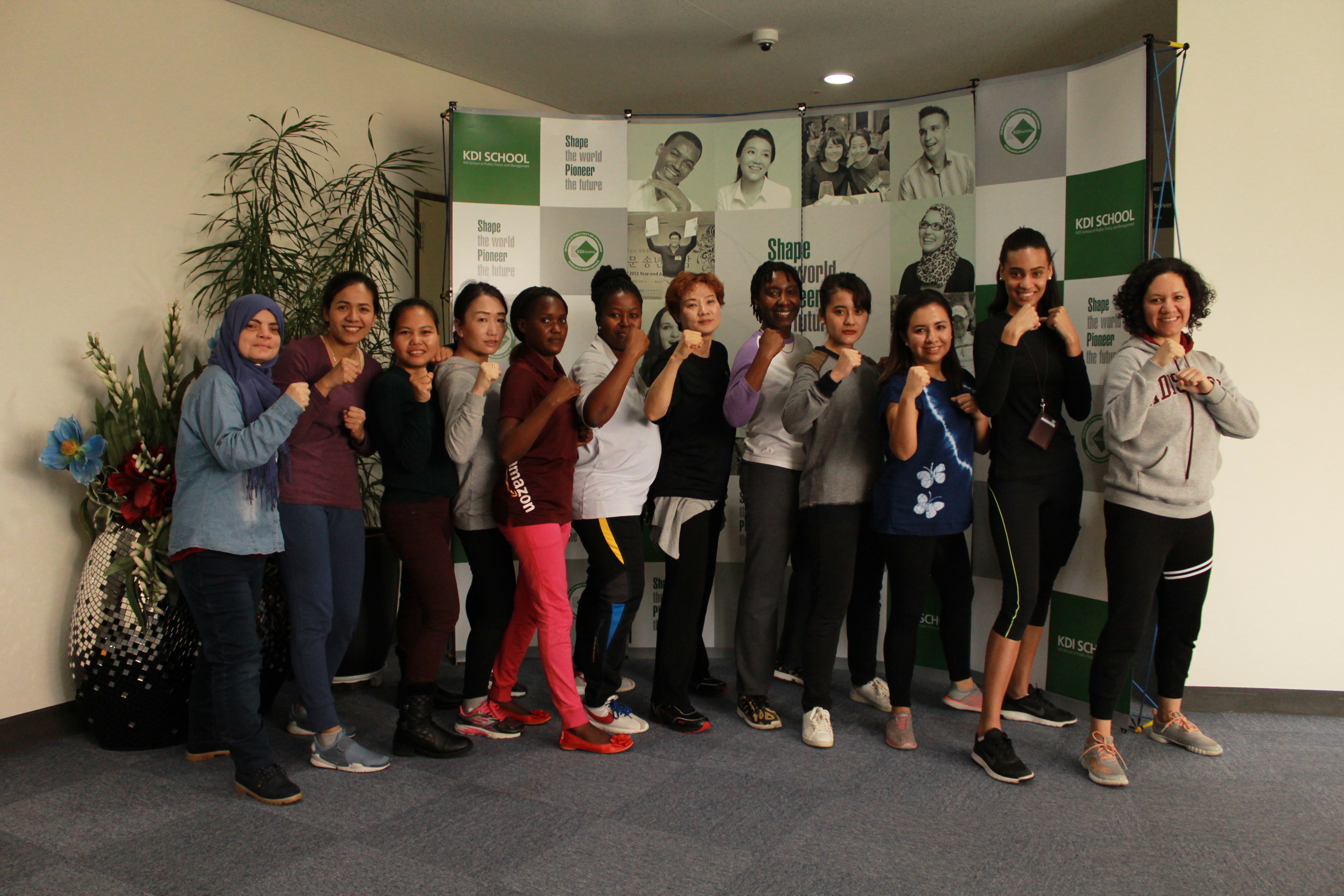 KDIS female recruits trained in self-defenser | News | NEWS : KDI국제정책 ...