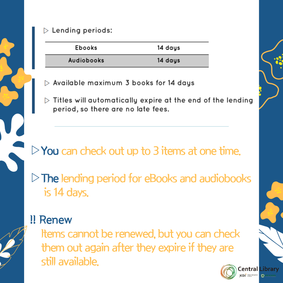 [KDI School Library] Monthly DB for June: OverDrive | News | NEWS : KDI ...