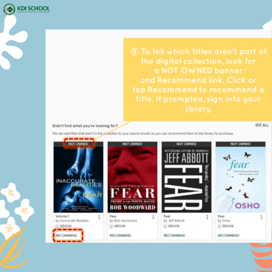 [KDI School Library] Monthly DB for June: OverDrive | News | NEWS : KDI ...